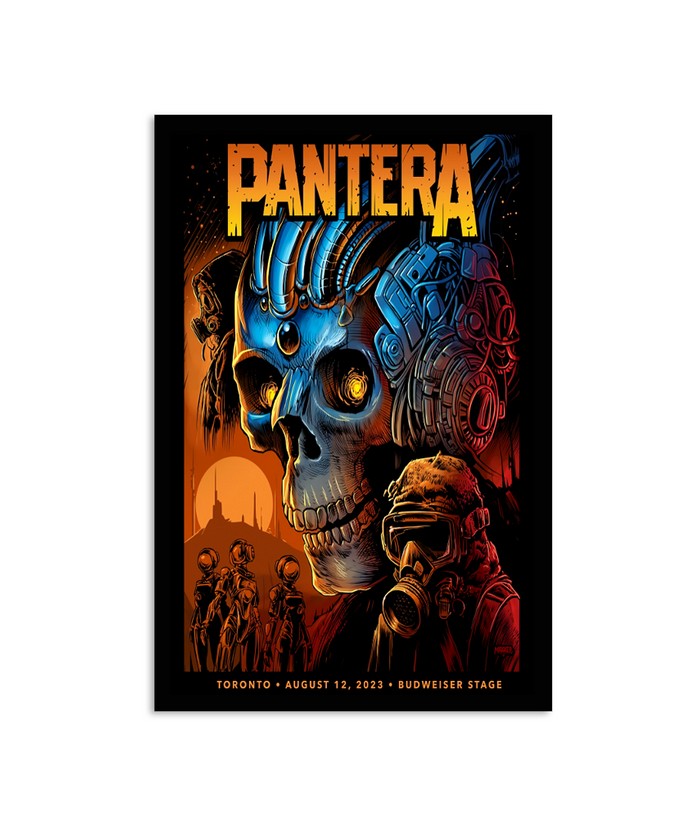 Pantera Concert Poster