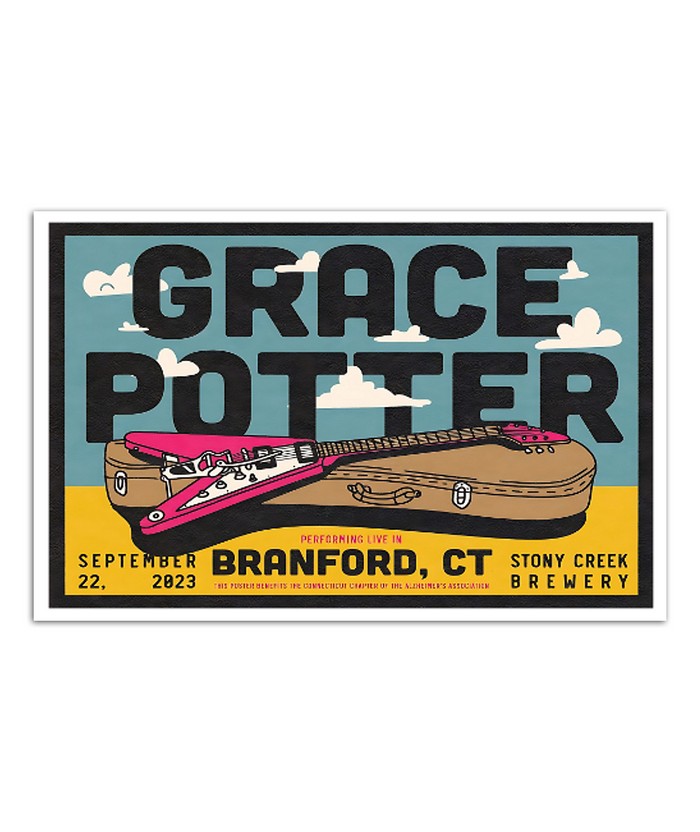 Grace Potter Stony Creek Brewery Branford, CT Sept 22, 2023 Poster ...
