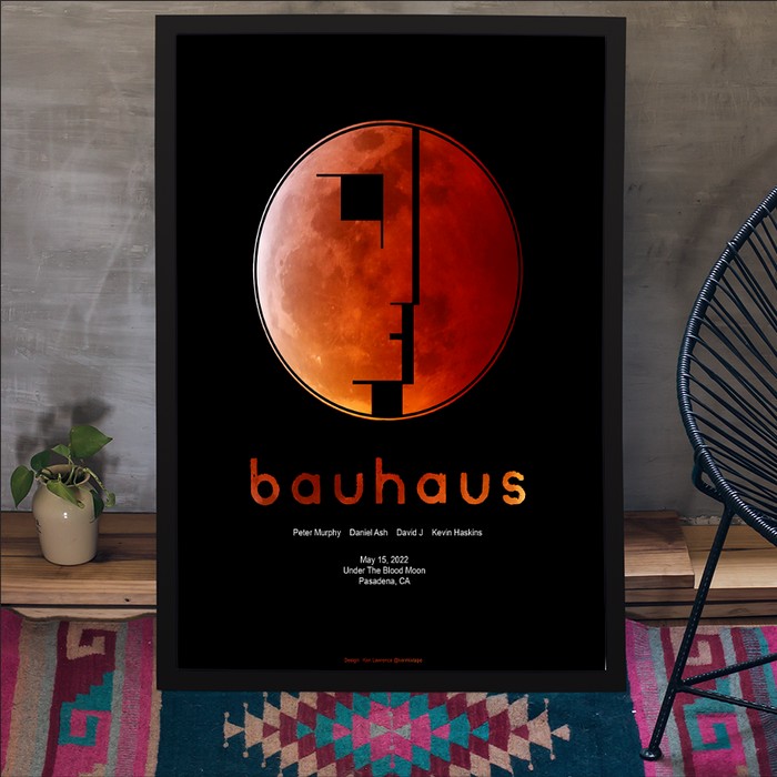 Bauhaus Band Poster