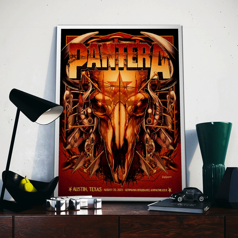 Pantera Concert Poster