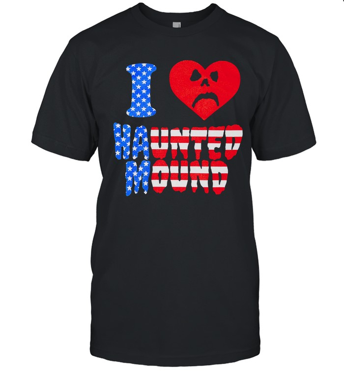 I Heart Haunted Mound Shirt | Custom prints store | T-shirts, mugs ...
