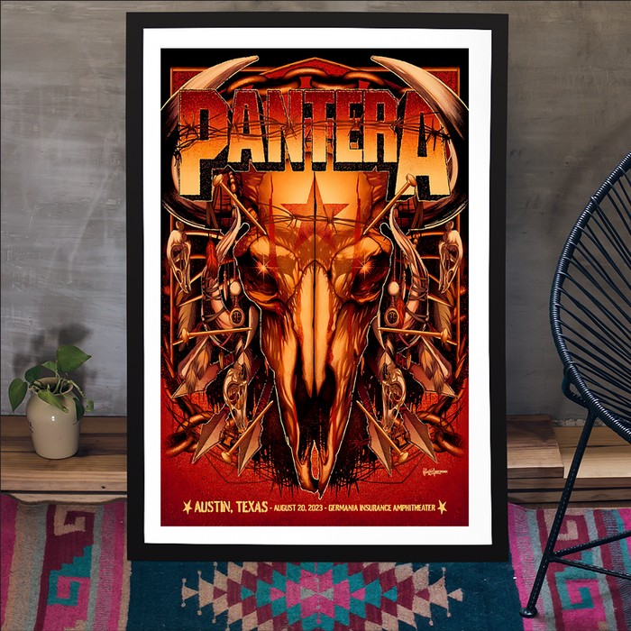 Pantera Concert Poster