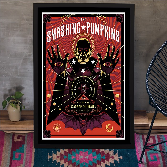 Smashing Pumpkins Concert Poster