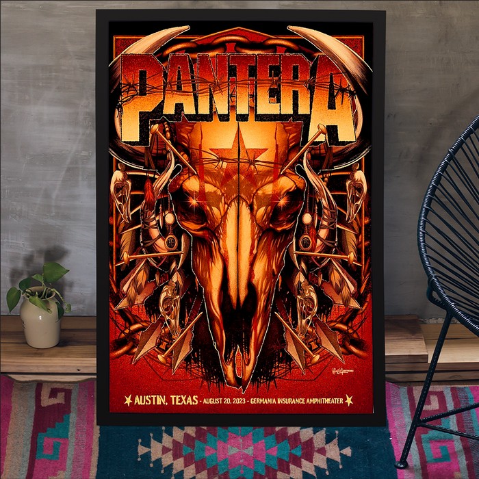 Pantera Concert Poster