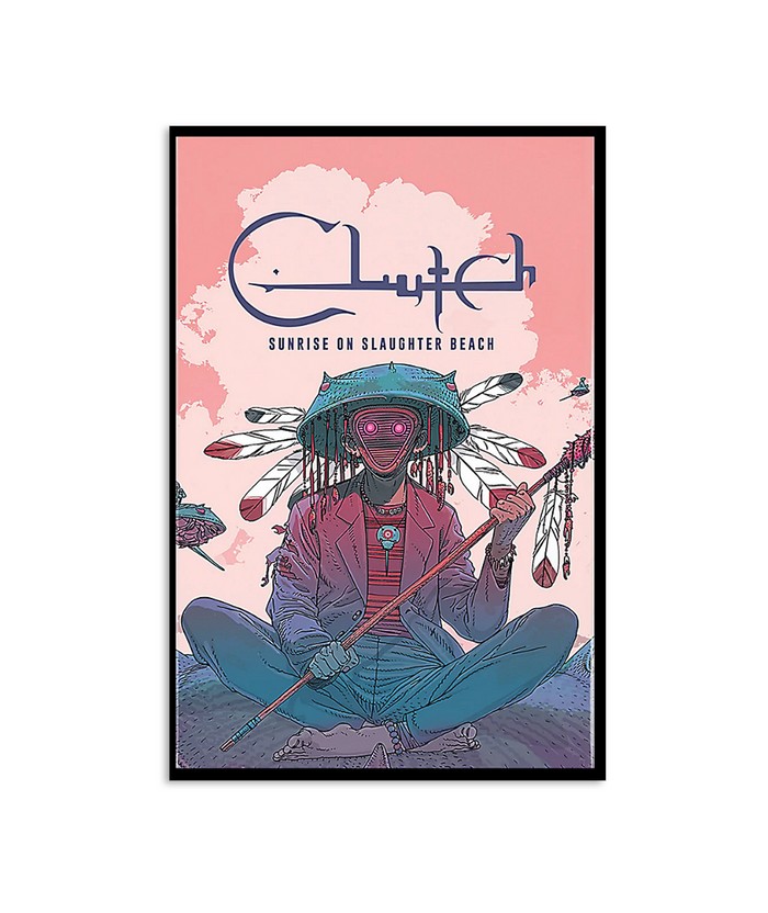 Clutch Poster Sunrise On Slaughter Beach Tour 2022 | Custom prints ...