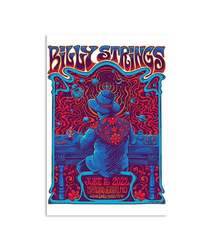 Billy String St Louis 16th 2022 Poster | Custom prints store | T-shirts ...