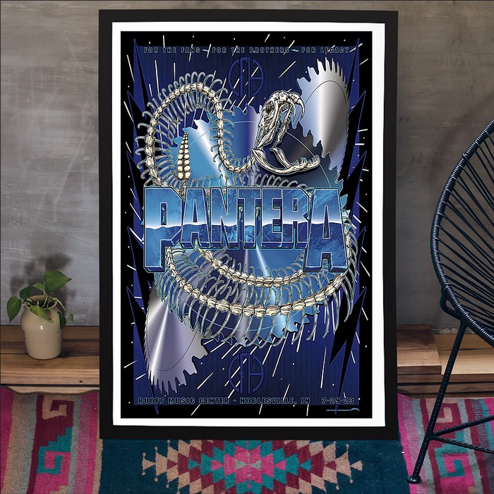 Pantera Concert Poster