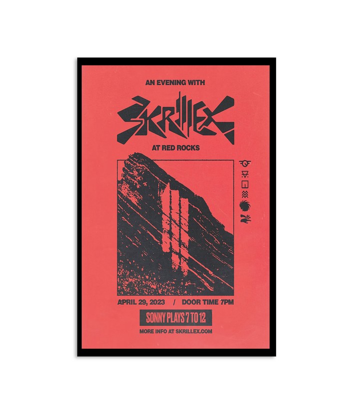 Skrillex Signed Poster