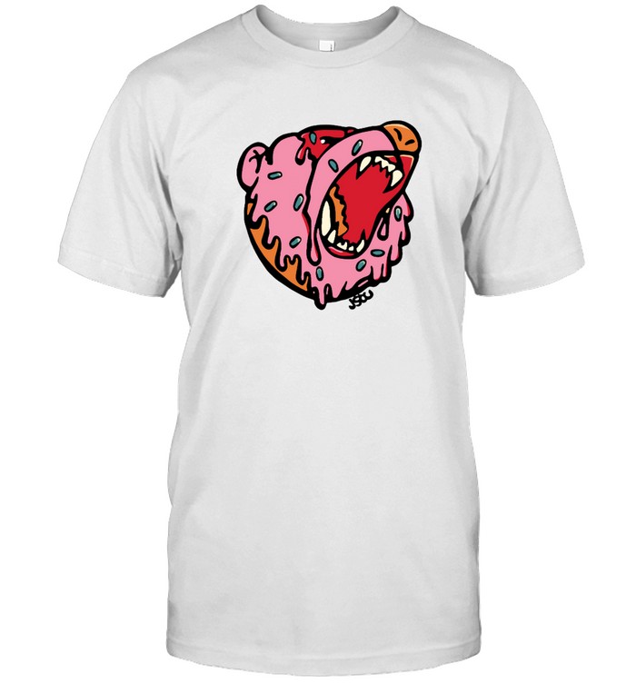 Jstu Bear Cake Logo T Shirt | Custom prints store | T-shirts, mugs ...
