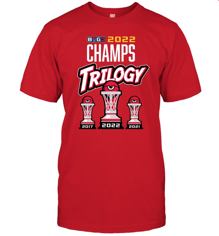 Limited 2022 BIG3 Champions Trilogy Shirt | Custom prints store | T-shirts, mugs, face masks ...